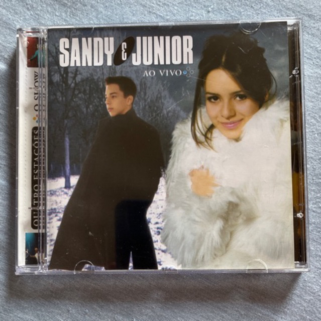 CD Sandy e Junior Ao Vivo Quatro Estações Infantil Pop Cantores Brasil ...