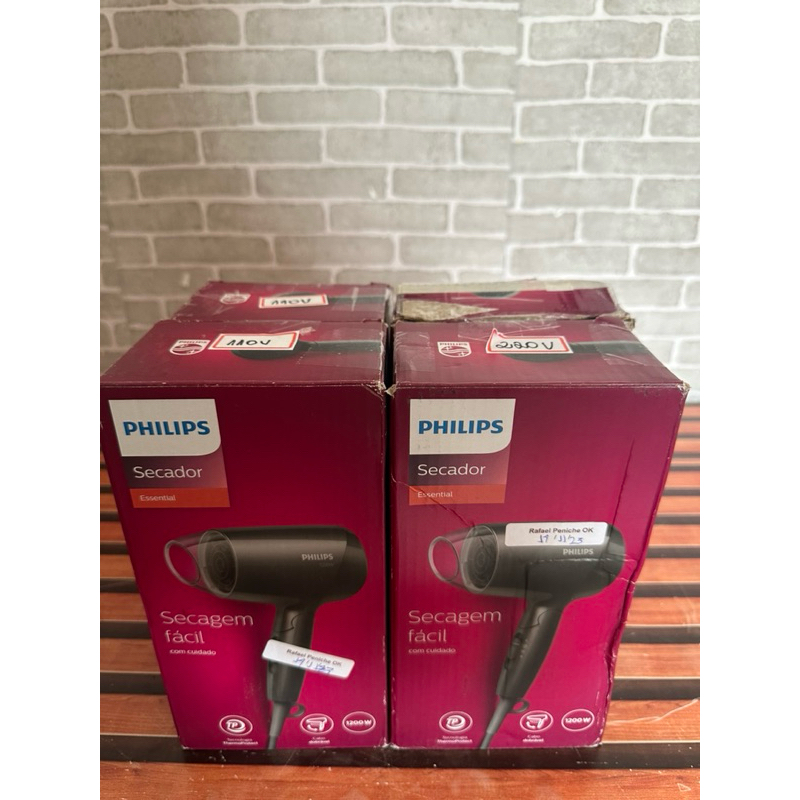 Secador Essential Philips - BHC010 | Shopee Brasil