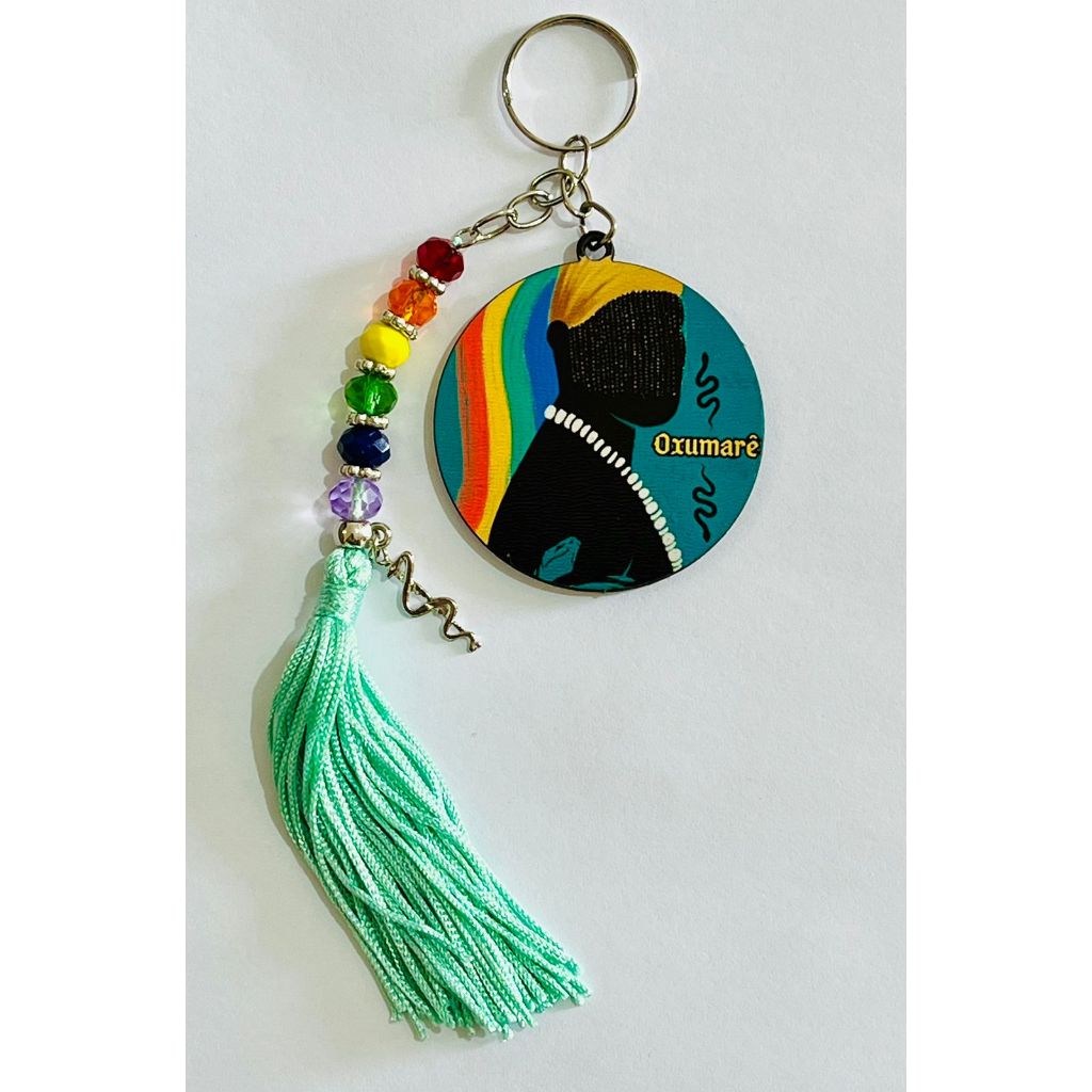 CHAVEIRO OXUMARE UMBANDA CANDOMBLE | Shopee Brasil