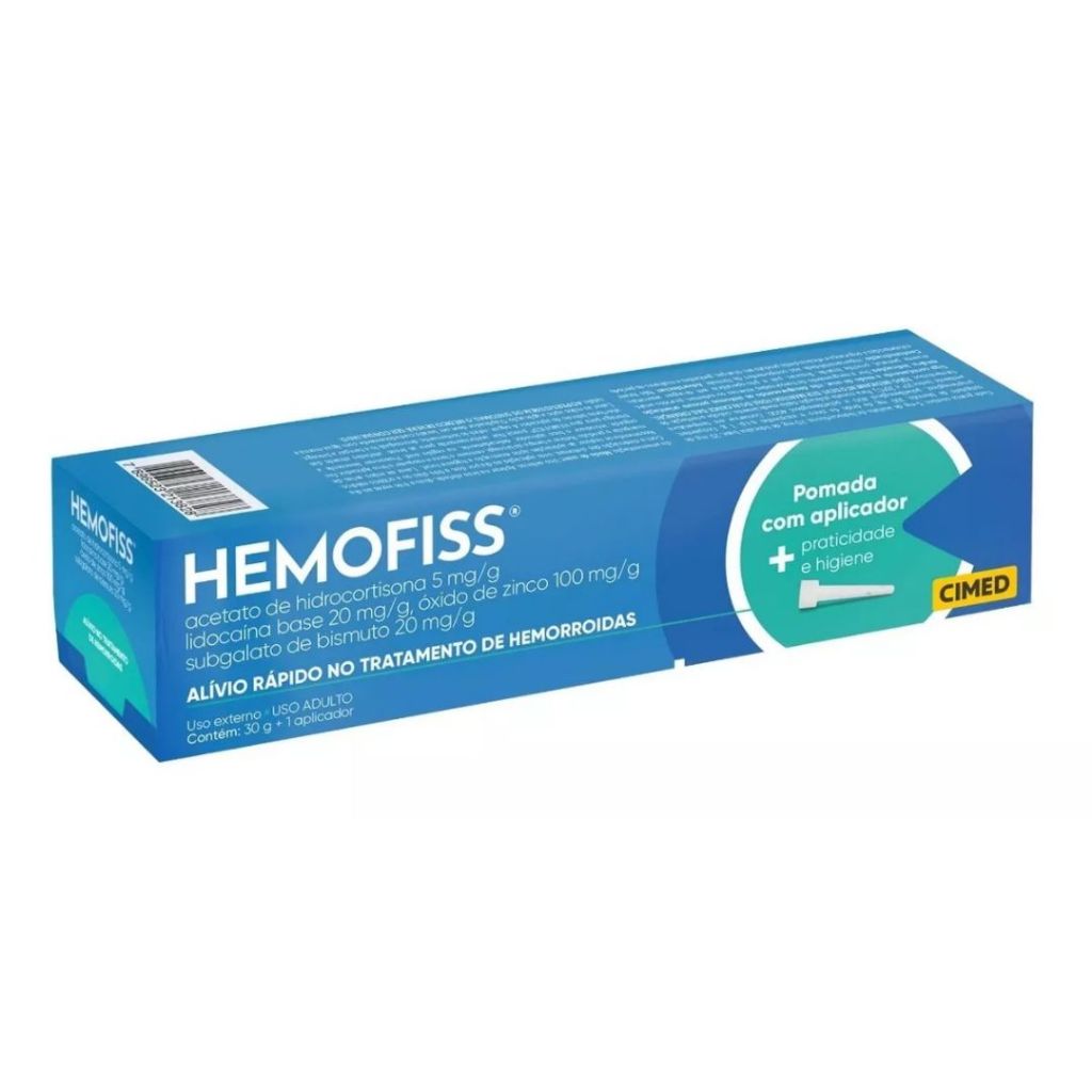 Pomada Hemofiss Para Hemorroida 30g - Similar Proctan | Shopee Brasil