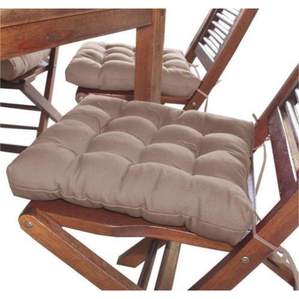 Assento/Almofada para Cadeira 40X40 no tecido de Oxford . | Shopee Brasil