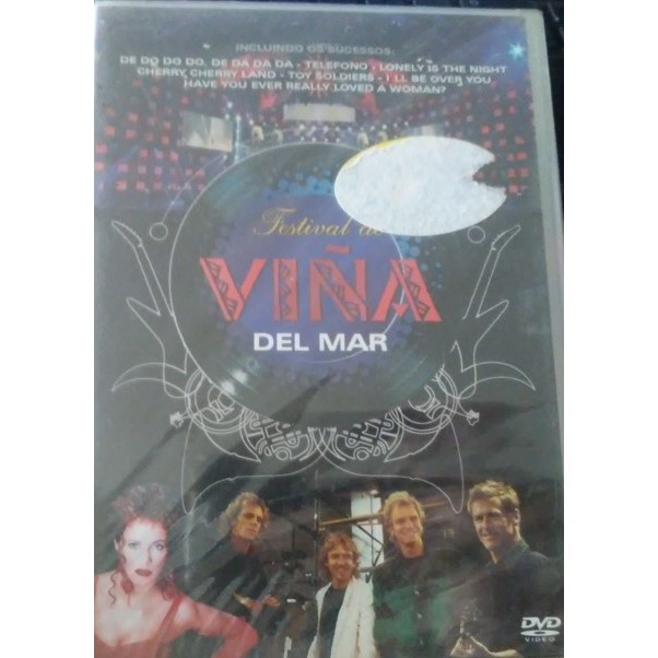 DVD FESTIVAL DE VIÑA DEL MAR (NOVO LACRADO DE FABRICA) | Shopee Brasil
