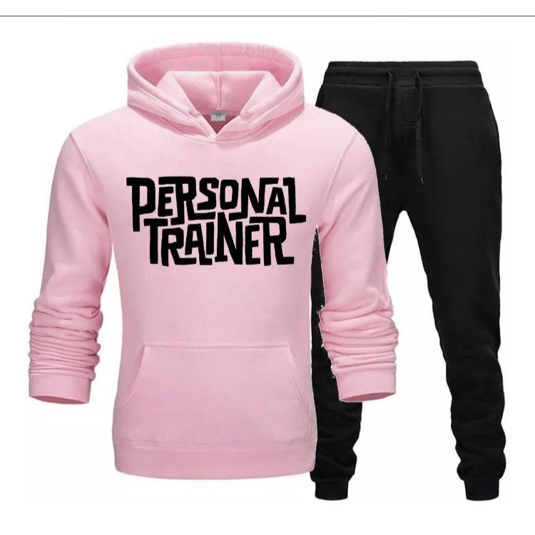 Conjunto Moletom Profissional Personal Trainer Kit Professor Academia ...