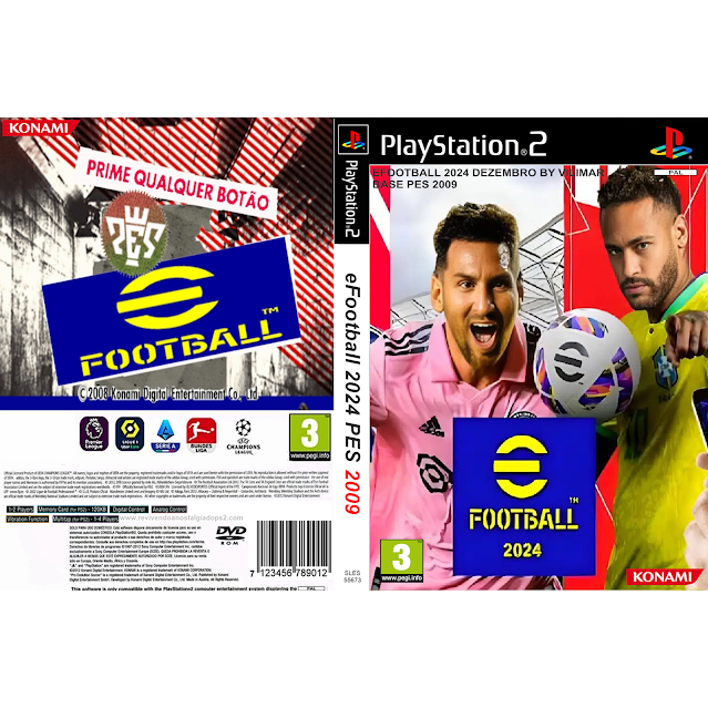 Efootball 2024 (pes 24) ps2 patch | Shopee Brasil