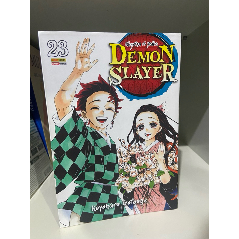 Desapego Mangá Demon Slayer volume 23. | Shopee Brasil