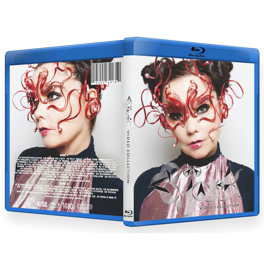 BLU-RAY BJORK - VIDEO COLLECTION (fan made) | Shopee Brasil