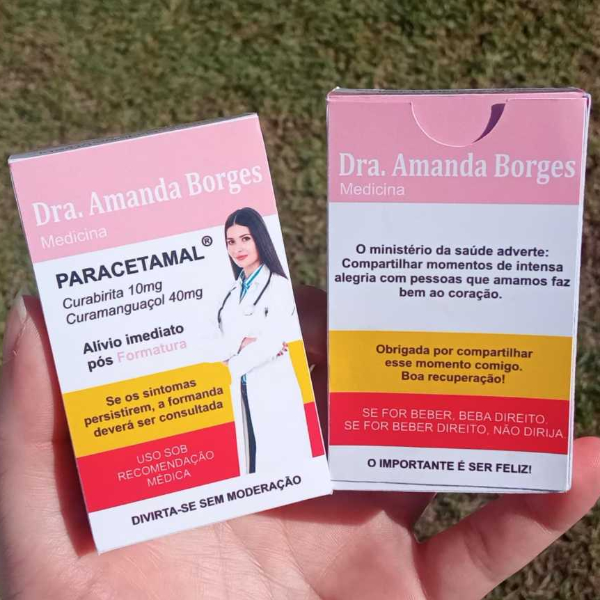 Caixinhas personalizadas para Kit Ressaca para festas de formatura e ...