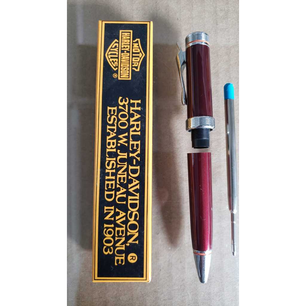 Harley Davidson Roller Pen (vermelho) | Shopee Brasil