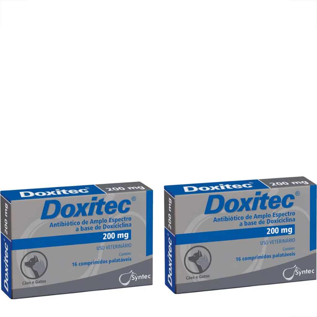 Doxitec Syntec 200mg - 16 Comprimidos 2UN | Shopee Brasil