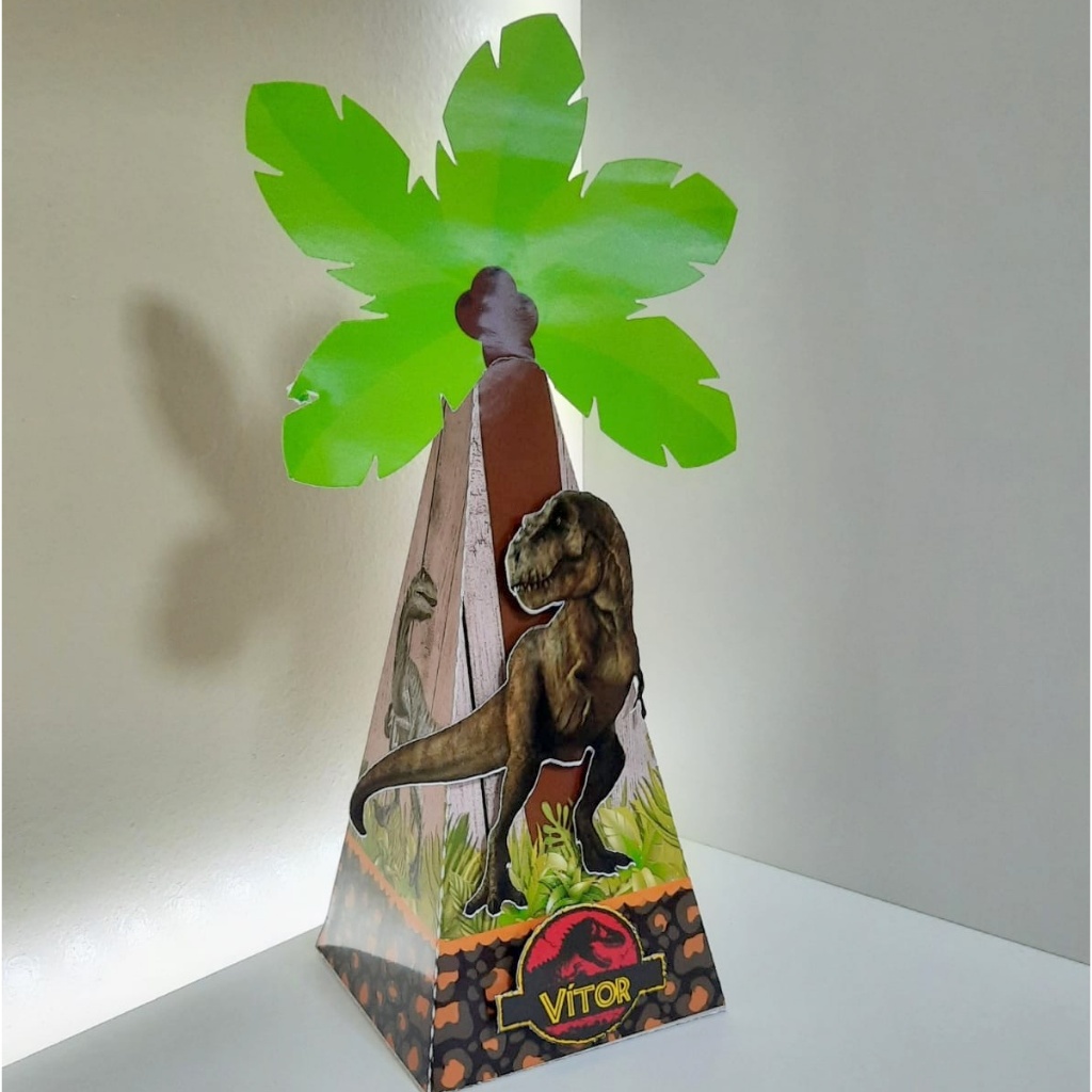 Dinossauro 10 Cone 3D | Shopee Brasil