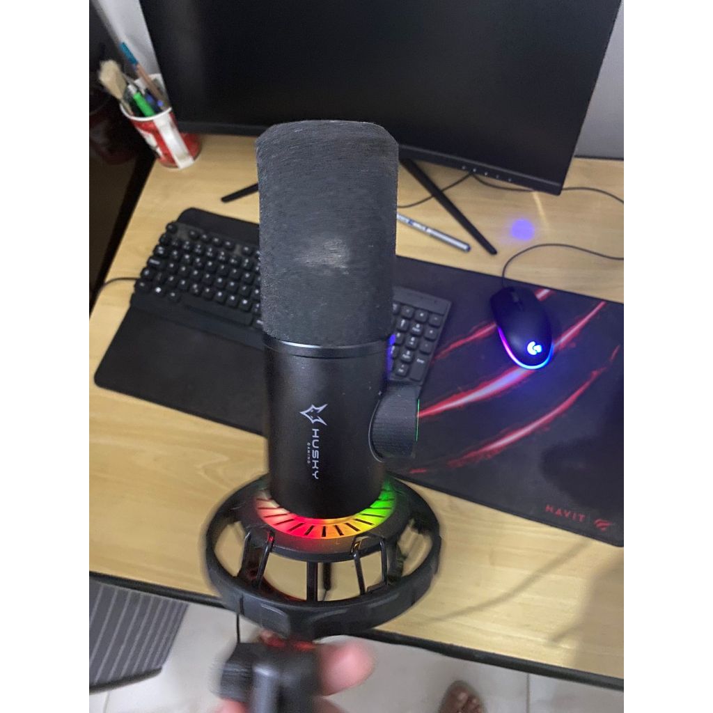 MICROFONE HUSKY GAMING | Shopee Brasil