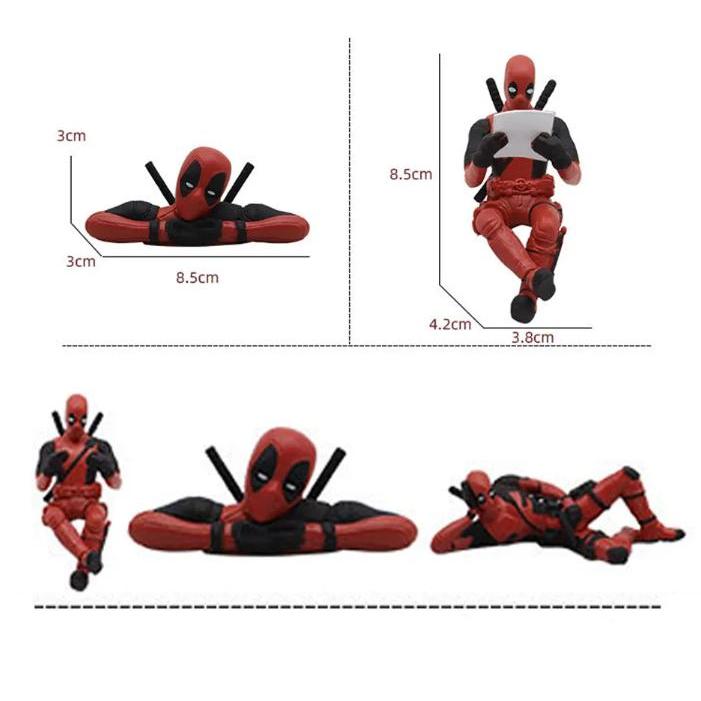 Boneco Deadpool Action Figure miniatura 6 modelos | Shopee Brasil
