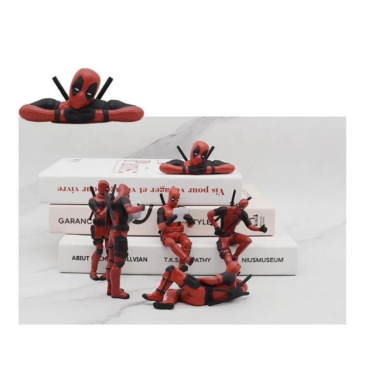 Boneco Deadpool Action Figure miniatura 6 modelos | Shopee Brasil
