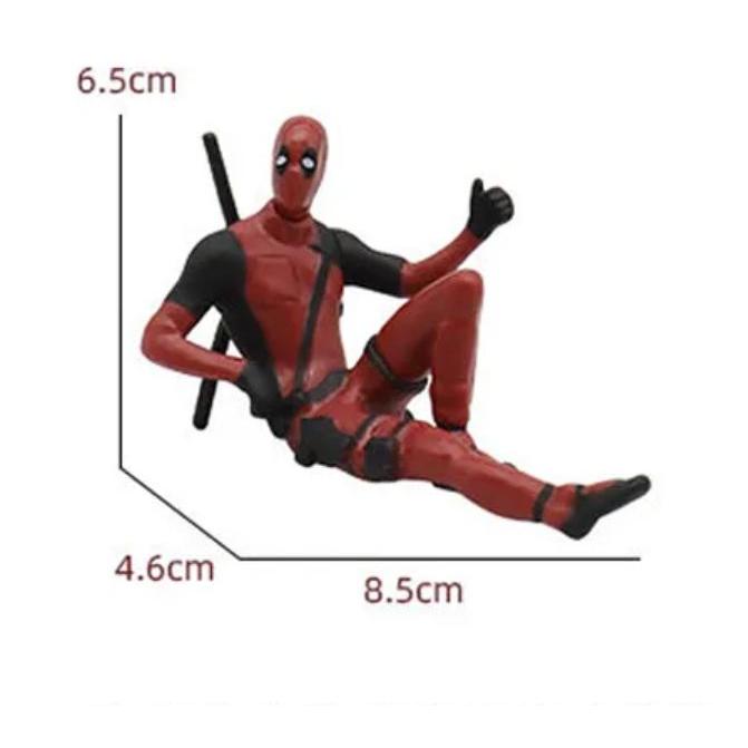 Boneco Deadpool Action Figure miniatura 6 modelos | Shopee Brasil