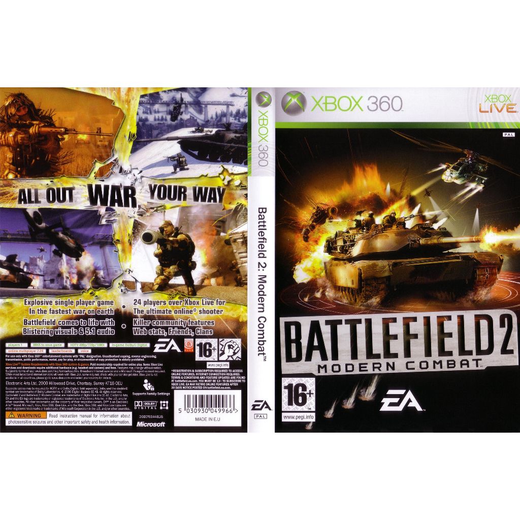 Battlefield 2 Modern Combat P/ XBOX360 (LTU/LT/JTAG/RGH) | Shopee Brasil