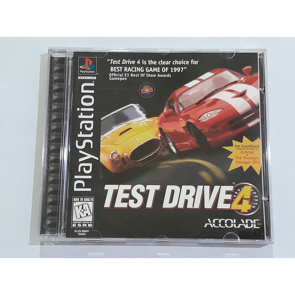 Test Drive 4 p/ Playstation 1 PS1 Original | Shopee Brasil