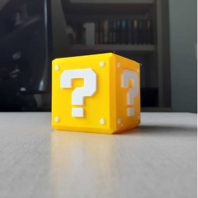 Coin Box - Power Up Super Mario - Impressão 3D | Shopee Brasil