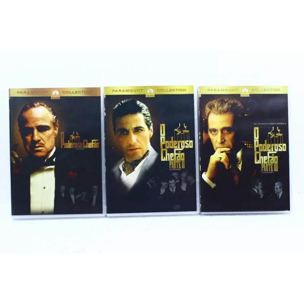 Trilogia Dvd O Poderoso Chefão - 100% Original | Shopee Brasil