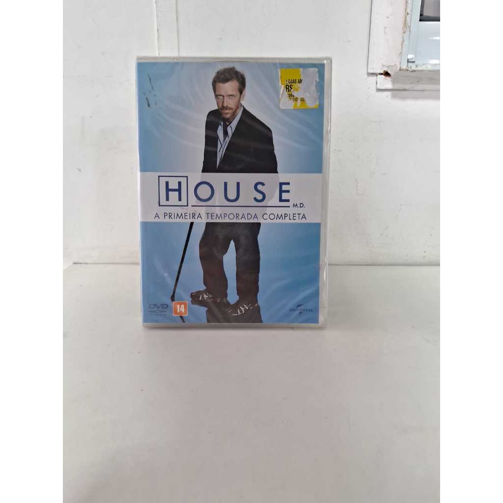 DVD House A Primeira Temporada (Lacrado de Fabrica) | Shopee Brasil