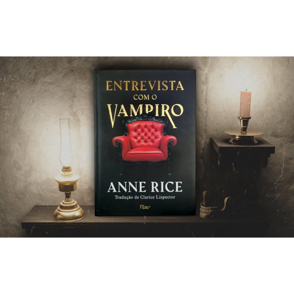 Livro - Entrevista Com o Vampiro (Novo - Lacrado) Capa Dura - Anne Rice ...