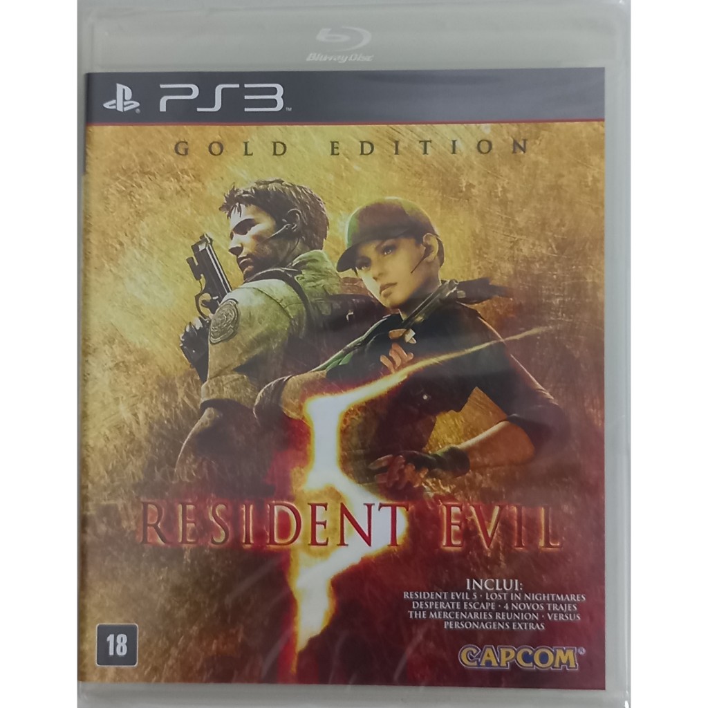 Resident Evil 5 Gold Edition Original Lacrado Mídia Física PS3 | Shopee Brasil