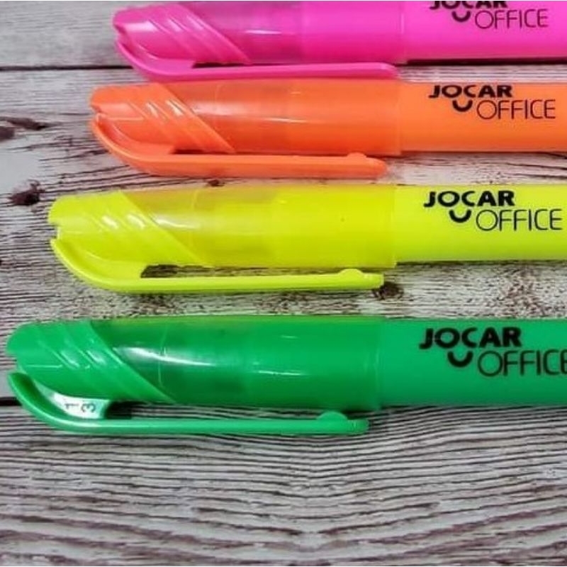 marca texto / marcador de texto Jocar Office | Shopee Brasil