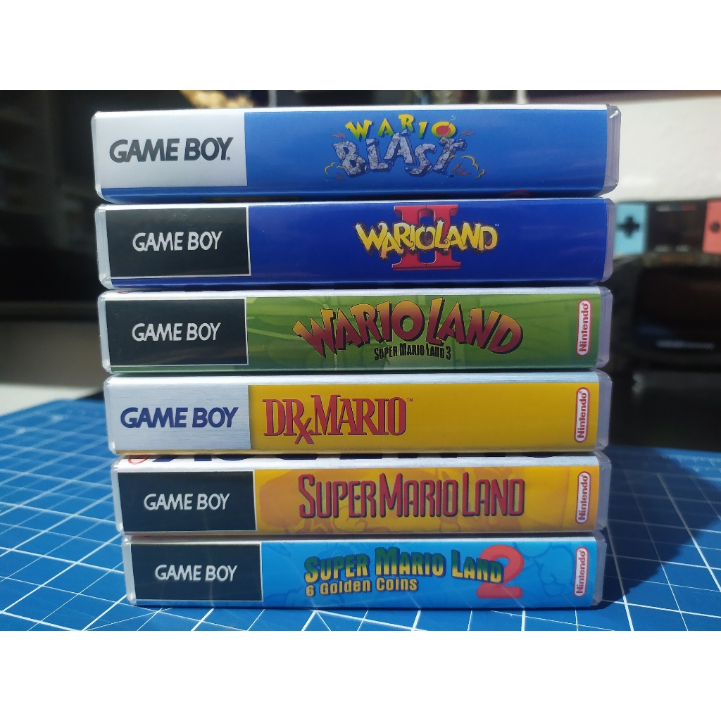 Game Boy - 5 Encartes Impressos a escolha - Qualidade de nitidez ...