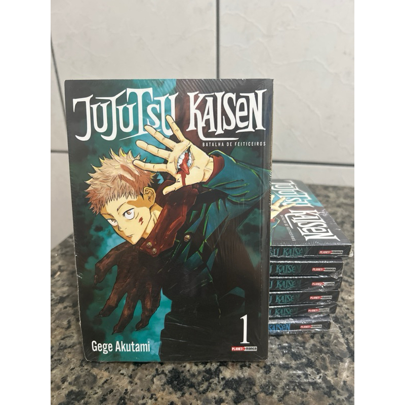Mangá Jujutsu Kaisen - volume 1 novo/lacrado | Shopee Brasil