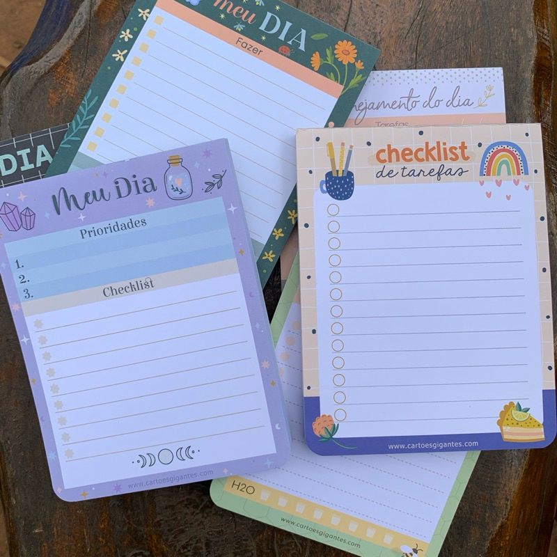 Bloco To Do List / Bloco Checklist / Bloco de Tarefas Diárias | Shopee ...