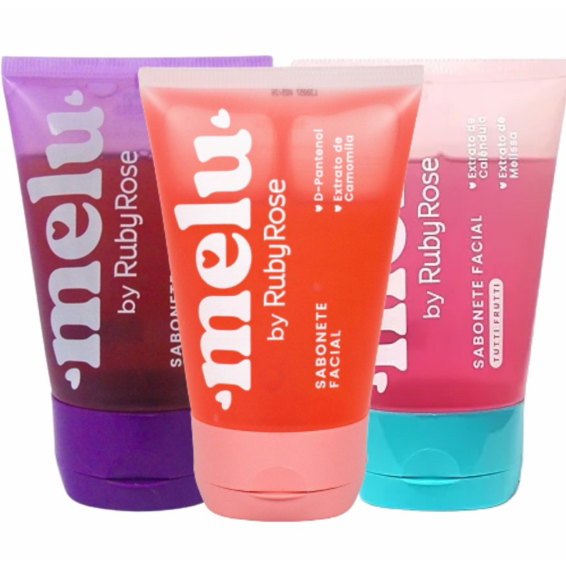 Sabonete Facial Melu 100ml (Fragrâncias de Lançamento) - Melu by Ruby ...