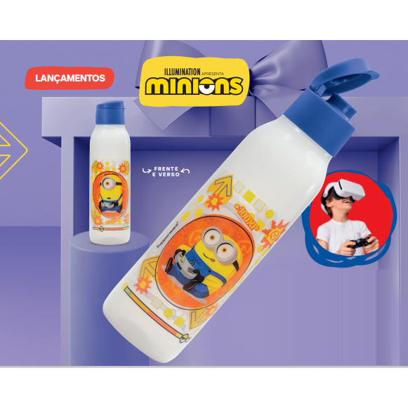 Garrafa Eco Tupper® Plus 750 ml - Tupperware - Minions Gamer ...