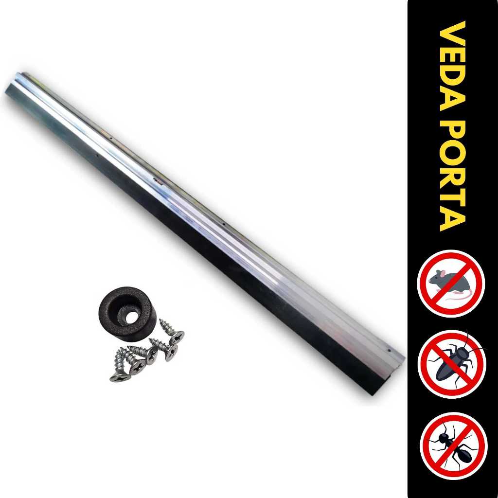 Veda Porta Premium Em Alumínio Reforçado 80cm | Shopee Brasil