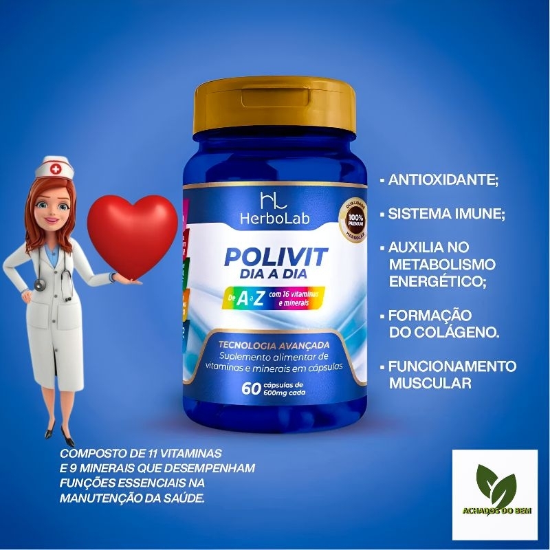 Polivit, Aquela dose de energia e saúde que você busca para enfrentar ...