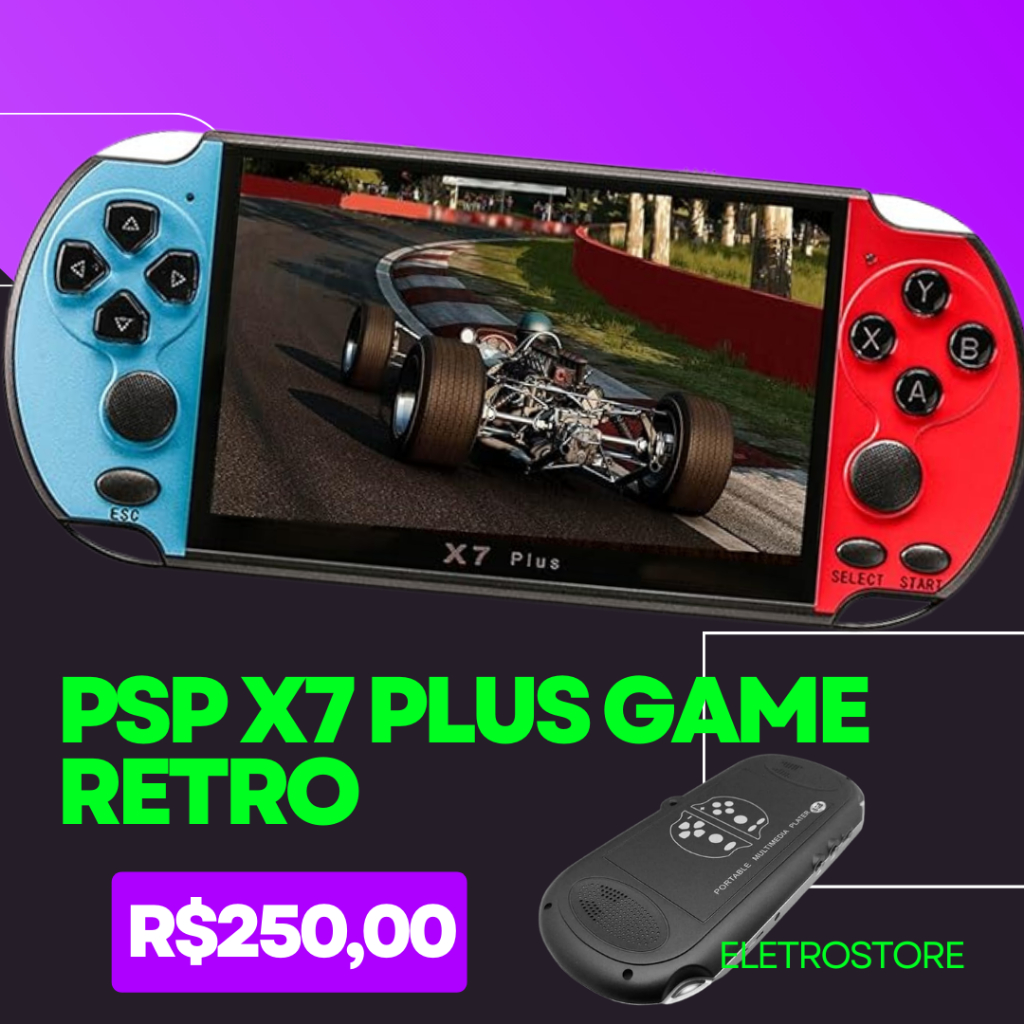 PSP X7 PLUS | Shopee Brasil