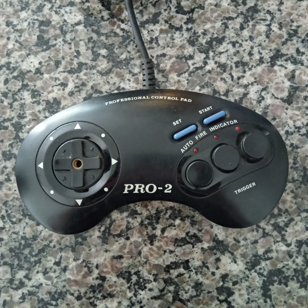 Controle Joystick Mega Drive Pro-2 | Shopee Brasil
