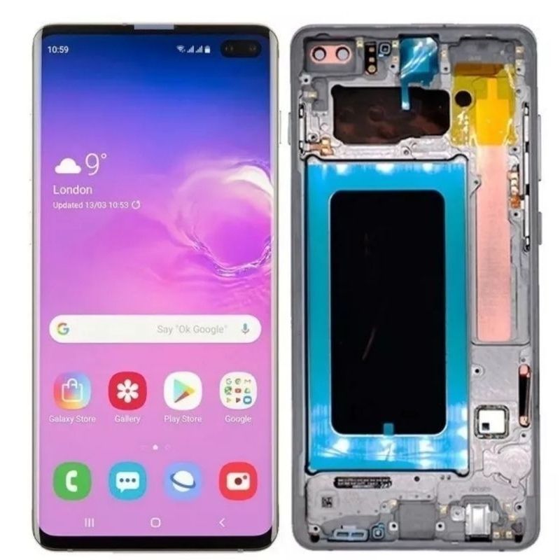 Tela Frontal Display Galaxy S10 Plus Sm-g975 Incell | Shopee Brasil