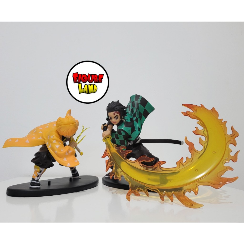 Demon Slayer - Kimetsu no Yaiba - Tanjiro - Zenitsu - Figure - Estátua ...