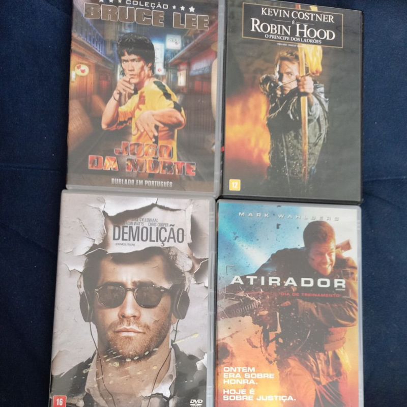 DVD Original - 4 dvd's | Shopee Brasil