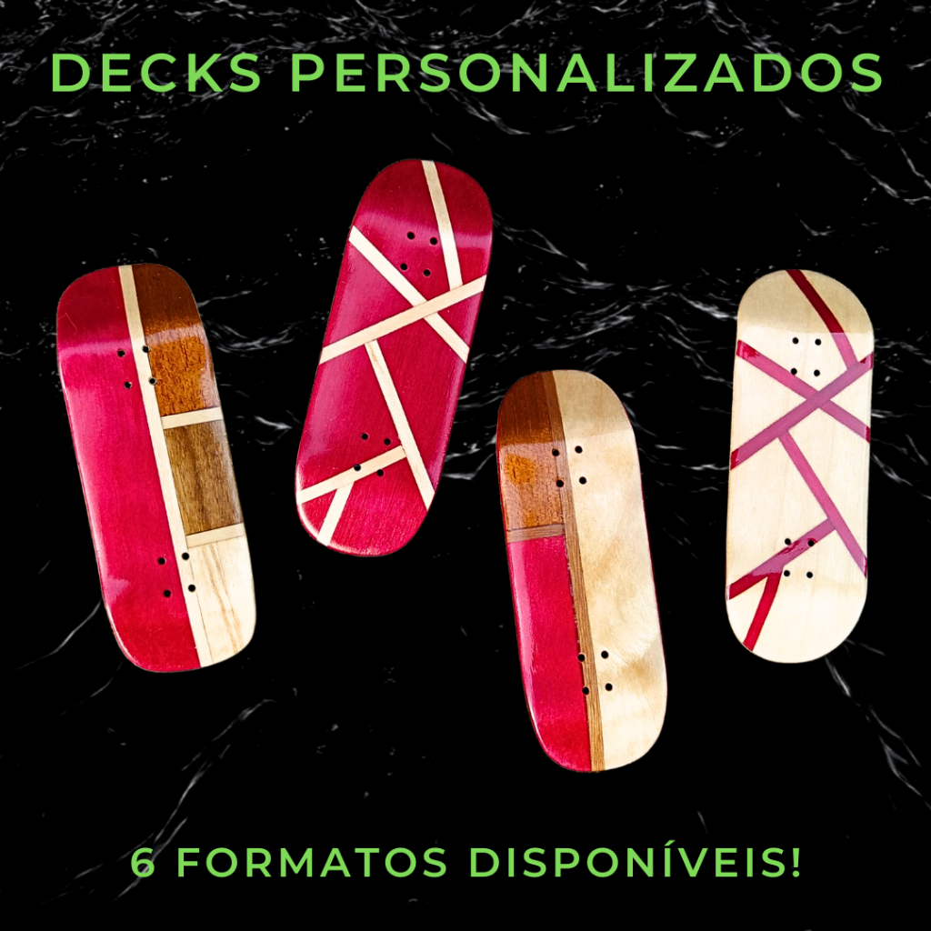Deck Personalizado Obscure Fingerboards (Skate de dedo) | Shopee Brasil