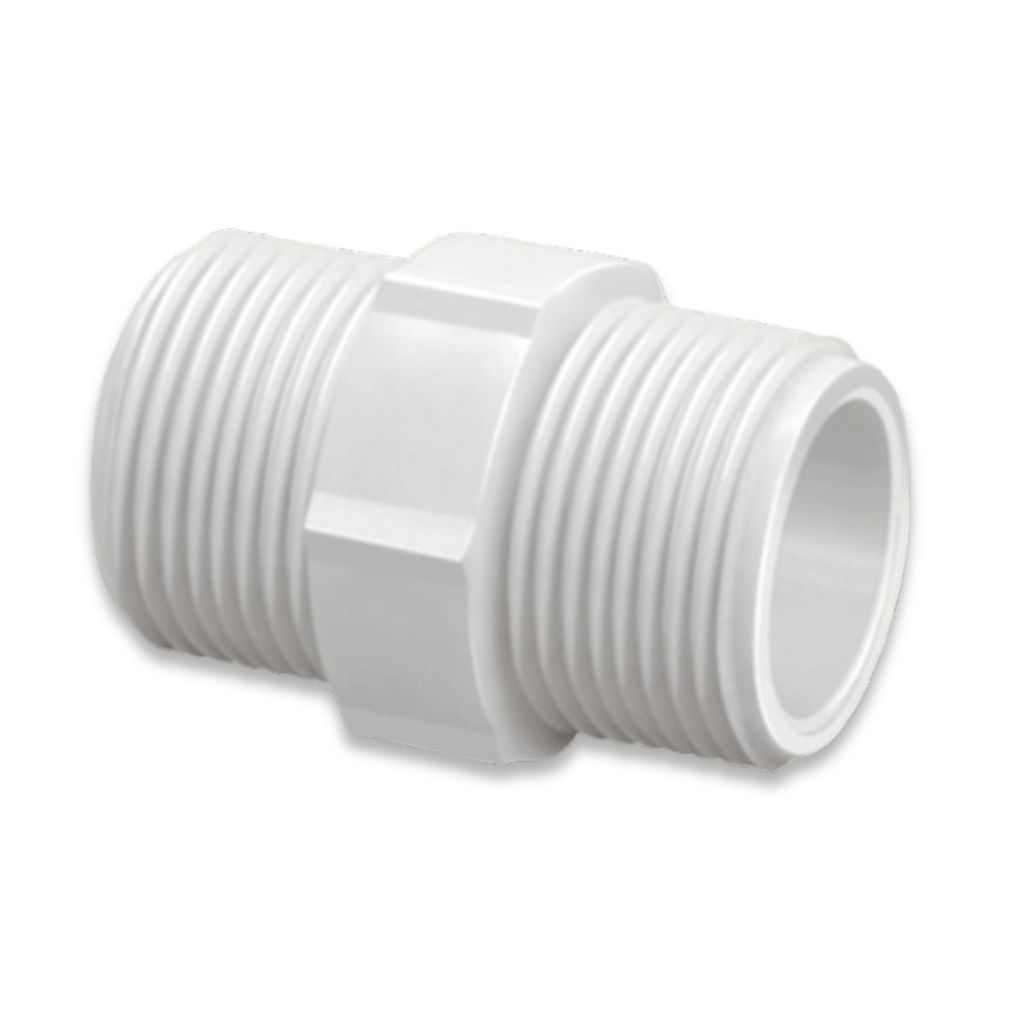Niple PVC 3/4" Plastico Branco Conexão Roscavel | Shopee Brasil