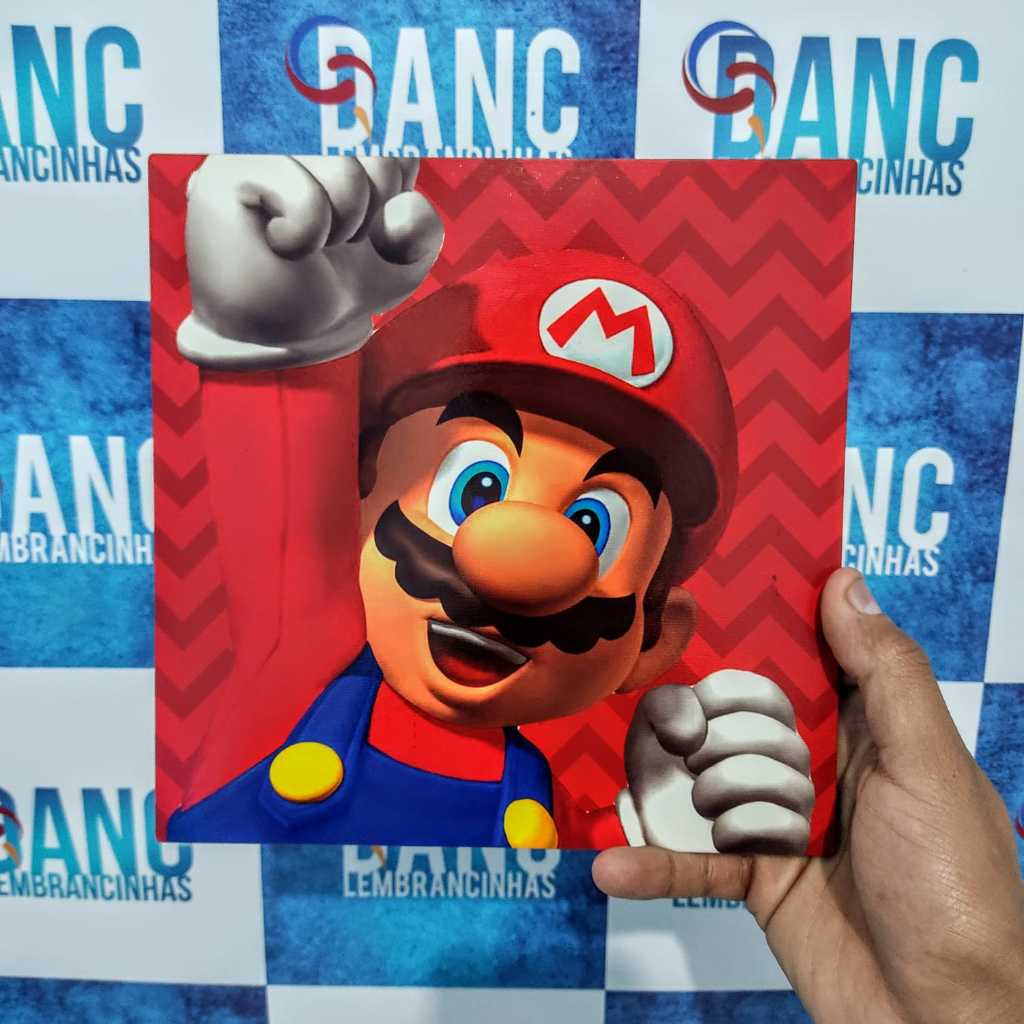 Placa Super Mario Bross | Shopee Brasil