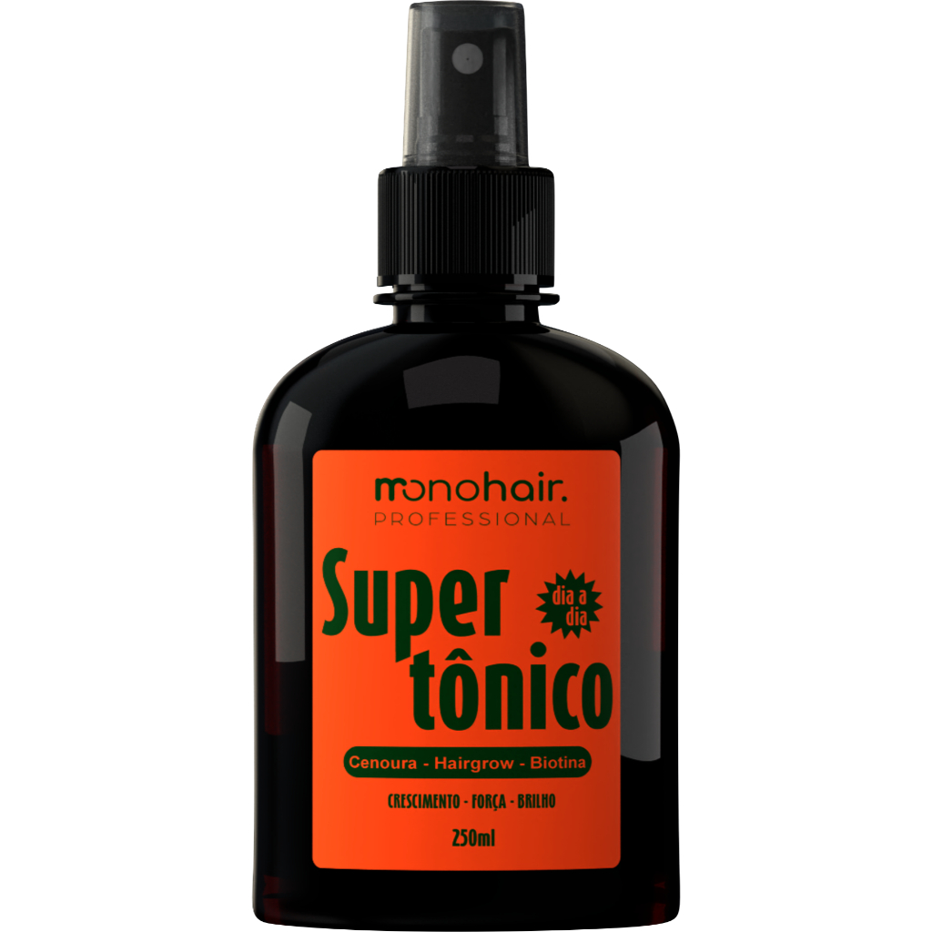 Super Tônico - Crescimento Capilar e Antiqueda - 250ml | Shopee Brasil