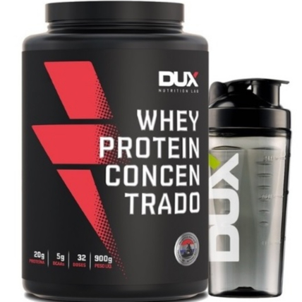 Whey Protein Concentrado - Pote 900g Dux Nutrition - Sabor Butter ...