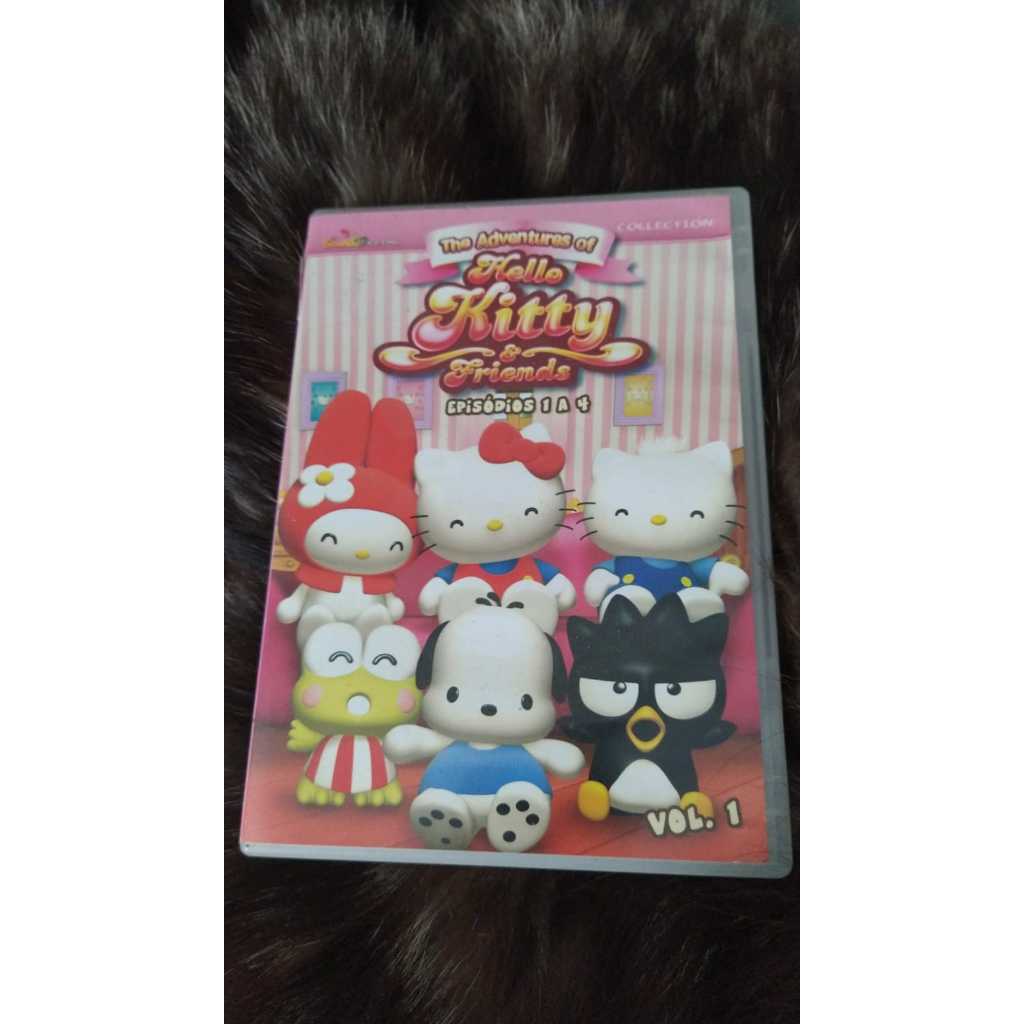 DVD the adventures of hello kitty e friends episodios 1 a 4 3115 | Shopee Brasil