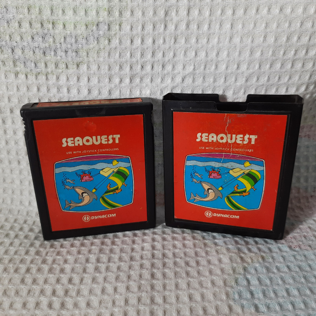 JOGO ATARI DYNACON SEAQUEST CAIXA | Shopee Brasil