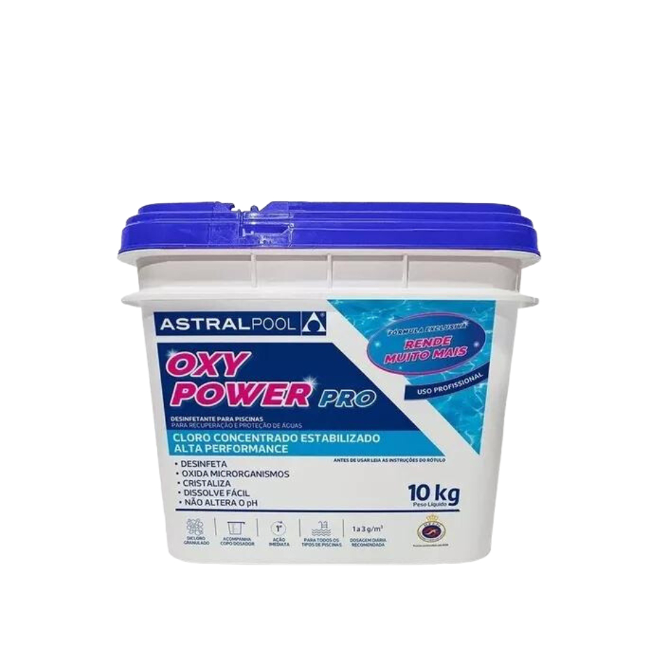 Cloro Oxy Power PRO concentrado de alta performance | Shopee Brasil