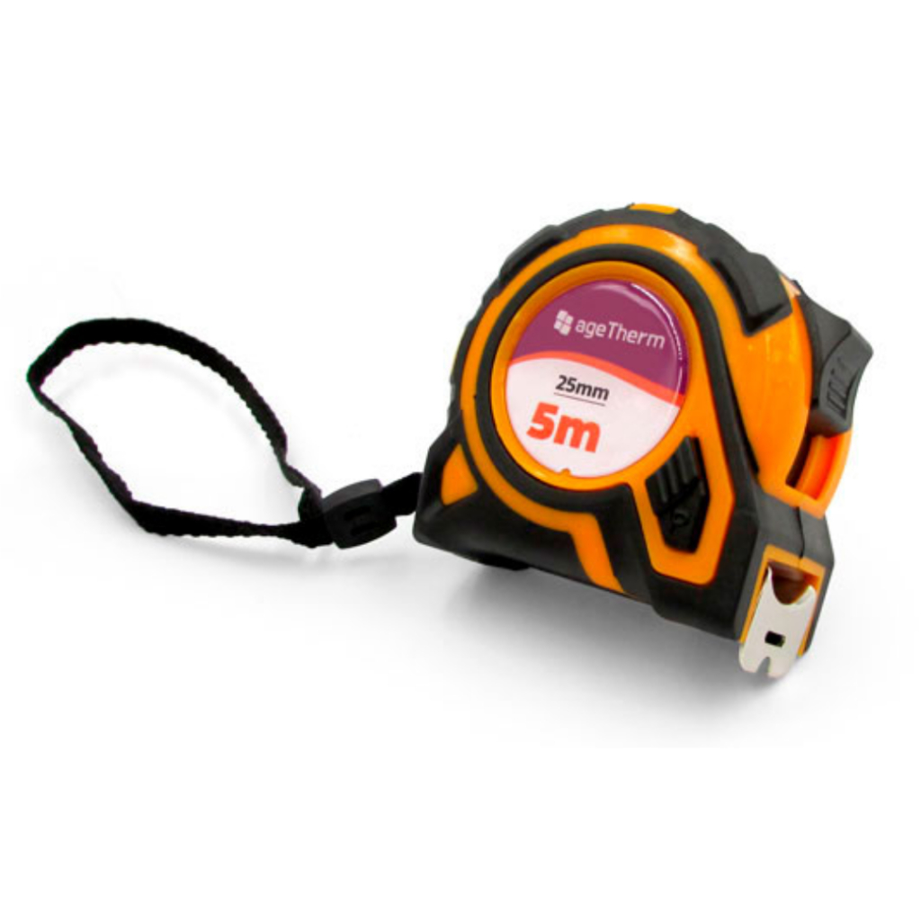 Trena Métrica Com Trava E Emborrachada De 5 Metros | Shopee Brasil