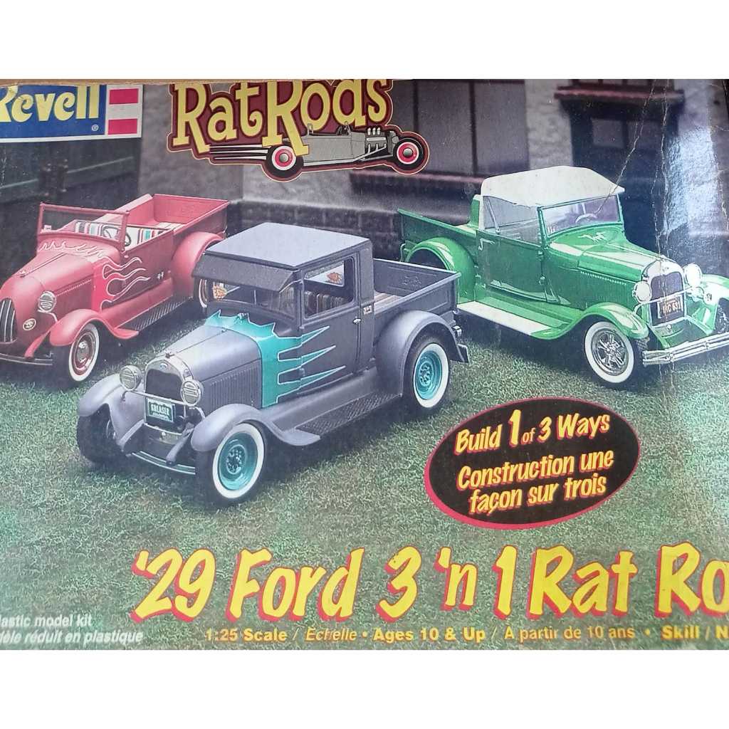 Kit Revell 29 FORD 3 'n 1 Rat Rod | Shopee Brasil