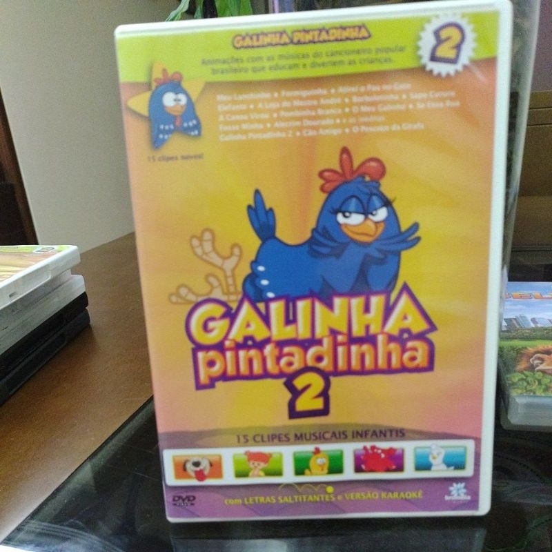 Dvd Galinha Pintadinha vol.2. ORIGINAL e novo. | Shopee Brasil