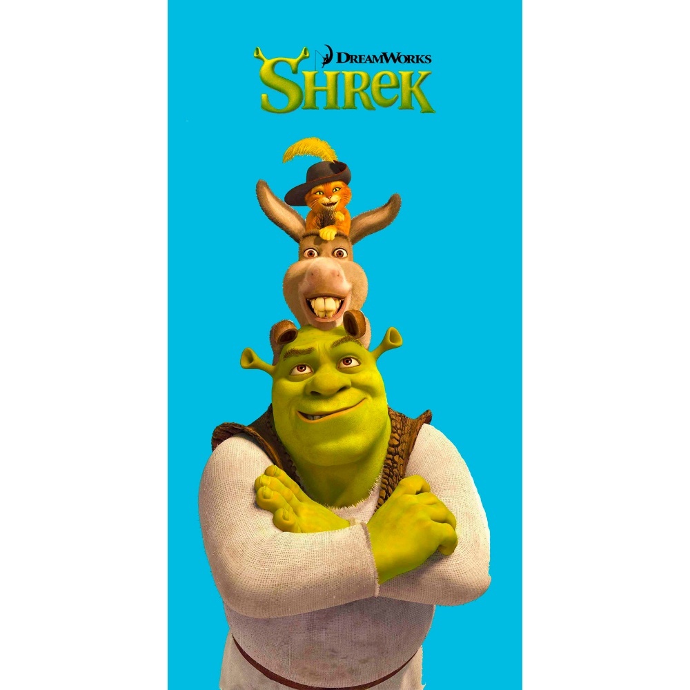 Toalha de praia SHREK | Shopee Brasil
